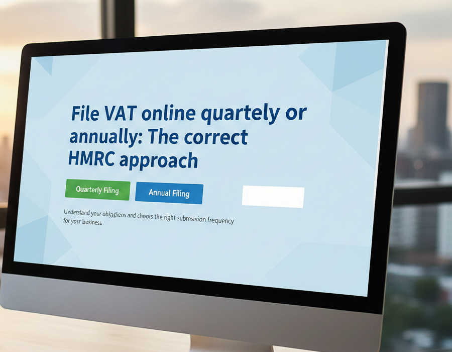 File VAT online quarterly or annually: What HMRC requires